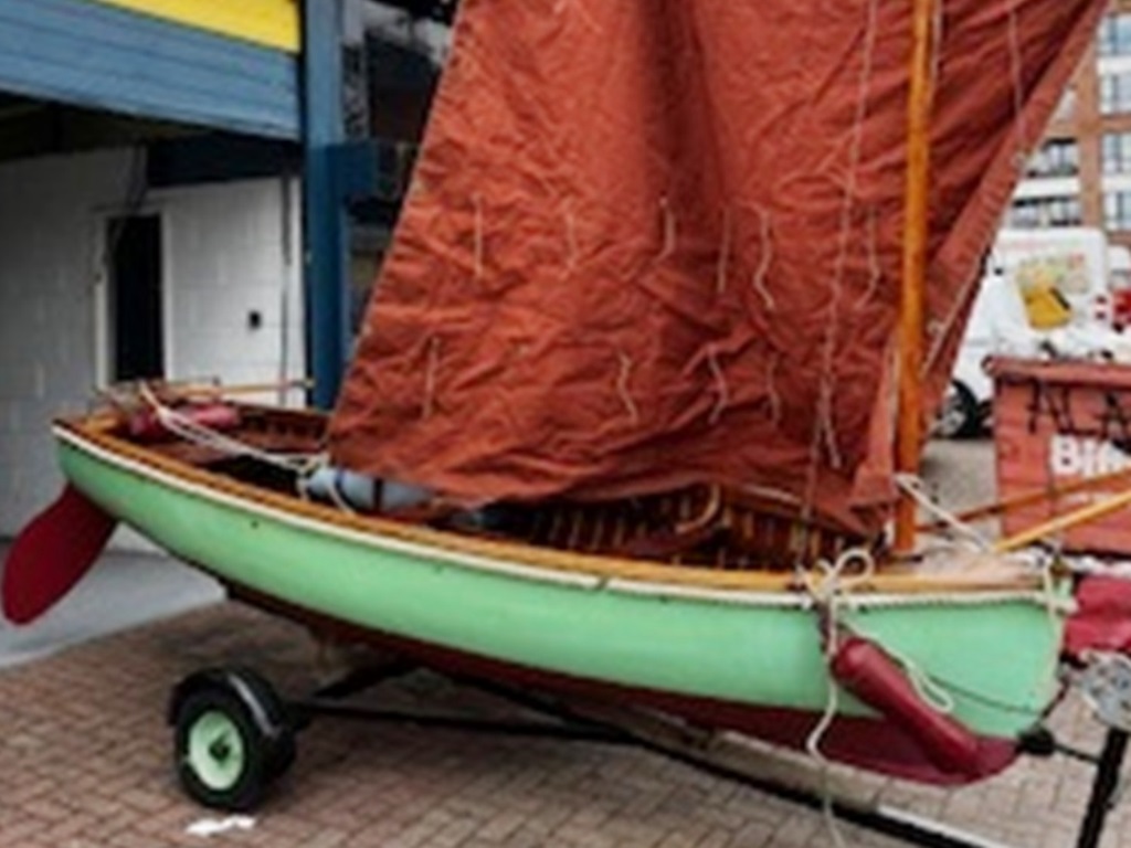 12ft Classic Sailing Dinghy, 1899 -1925, Tula - MJ Lewis Boat Sales